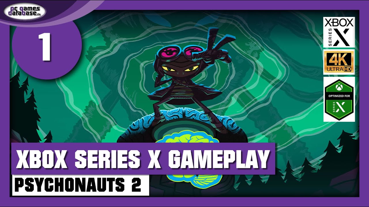 Xbox Series X - Psychonauts 2 - 4K Gameplay - Die ersten 30 Minuten ...