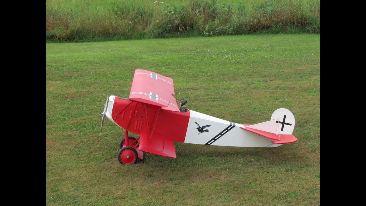 Balsa USA 1/4 Scale Fokker D VII - YouTube