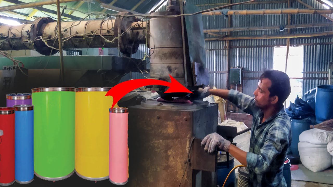 Plastic Sliver can Recycling Machine | Plastic Sliver can Machine ...