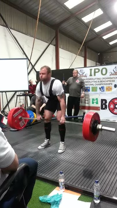 Ipo championships 2014 240kg @81kg raw - YouTube
