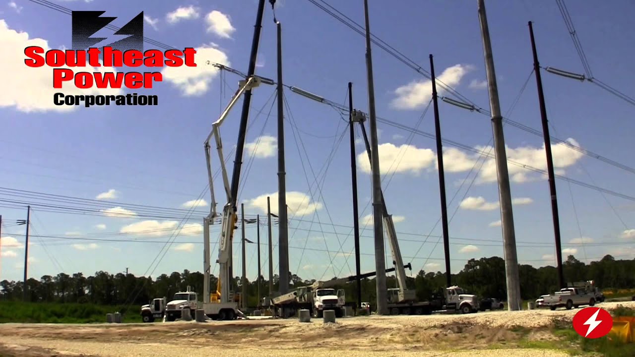 Southeast Power Corporation -500kV Work - YouTube