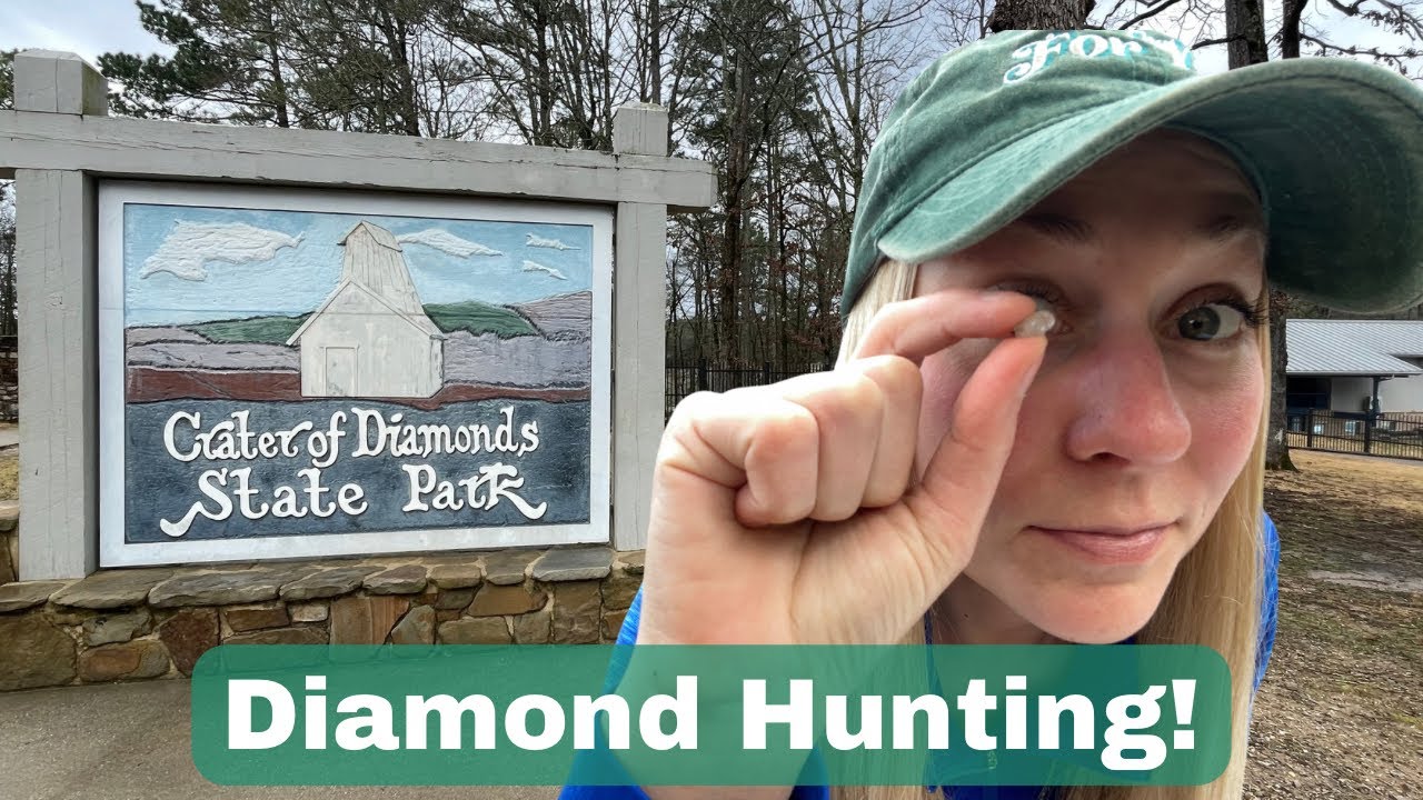 Crater of Diamonds State Park | Arkansas | Diamond Hunting - YouTube