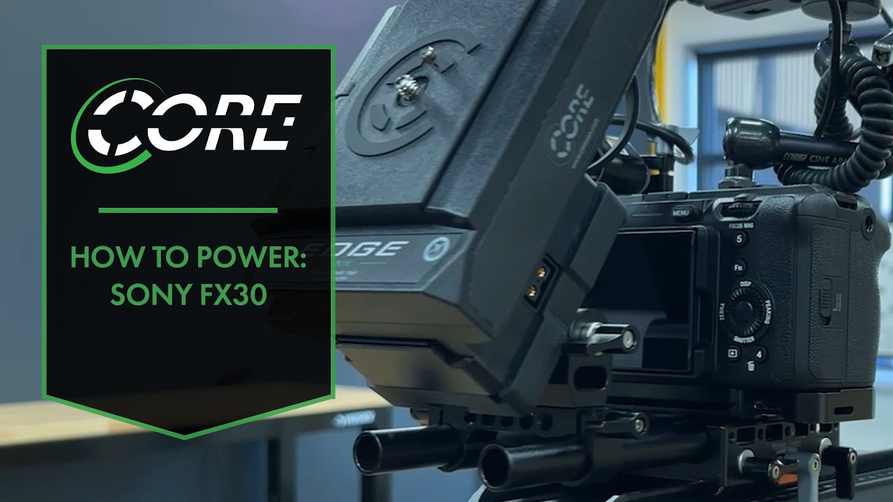 How to Power: Sony FX30 - YouTube