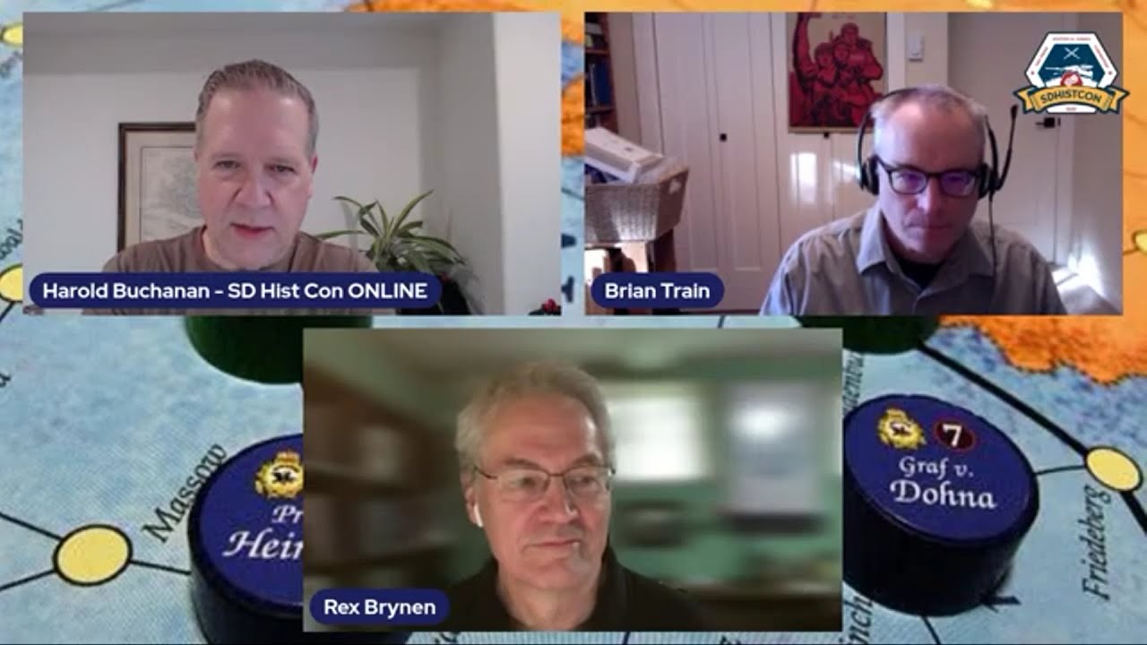Harold Buchanan interviews Professor Rex Brynen and designer Brian ...