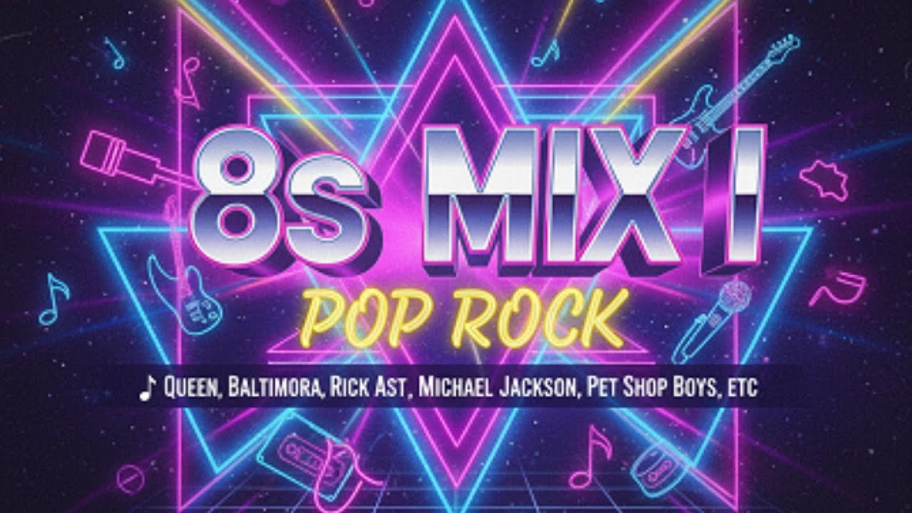 80s Mix I - Pop Rock 🎵 Queen, Baltimora, Rick Astley, Michael Jackson ...