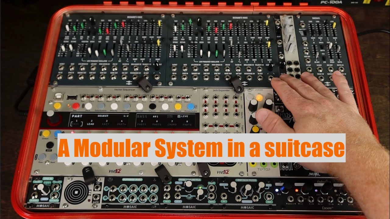 Deckard's Voice Modular System Overview; Five12 Vector, Make Noise ...