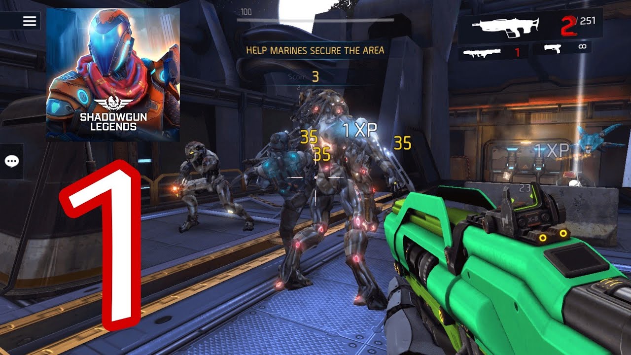 Shadowgun Legends ios ANDROID Gameplay #ios #android - YouTube