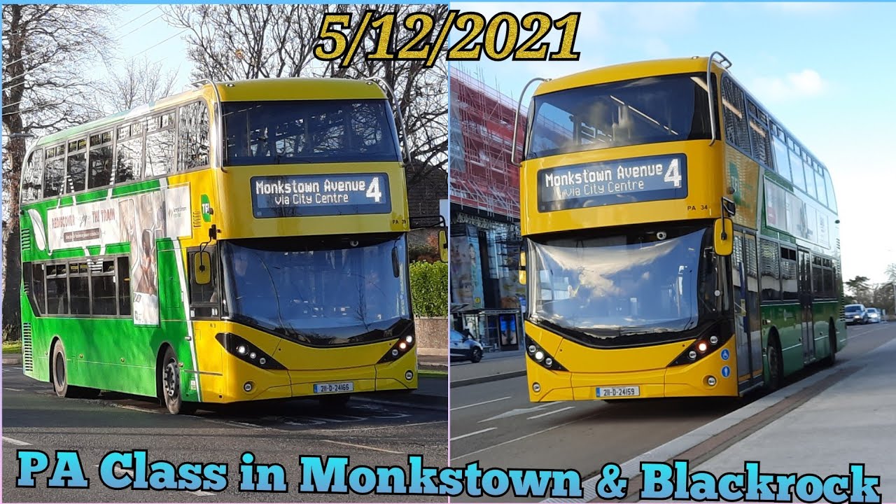 Dublin Bus Enviro 400ER PA's at Monkstown & Blackrock - YouTube