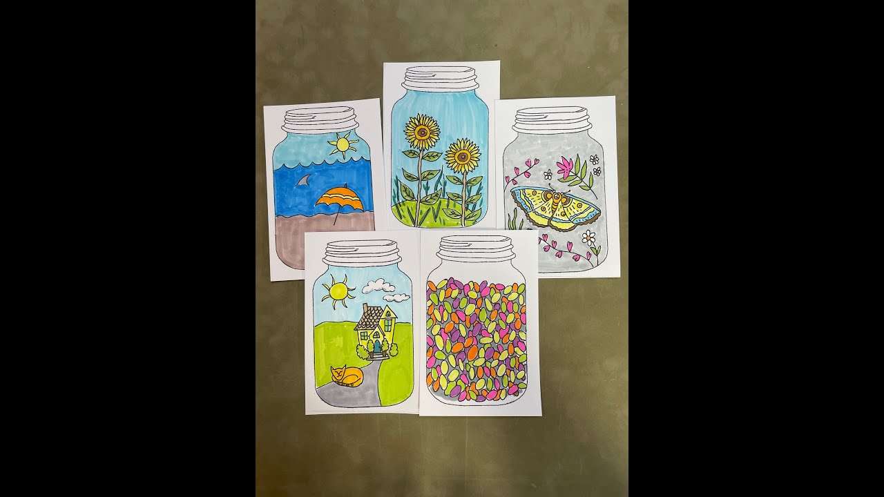 Memories in a Jar: Kindergarten, 1st Grade, 2nd Grade, 3rd Grade, 4th ...
