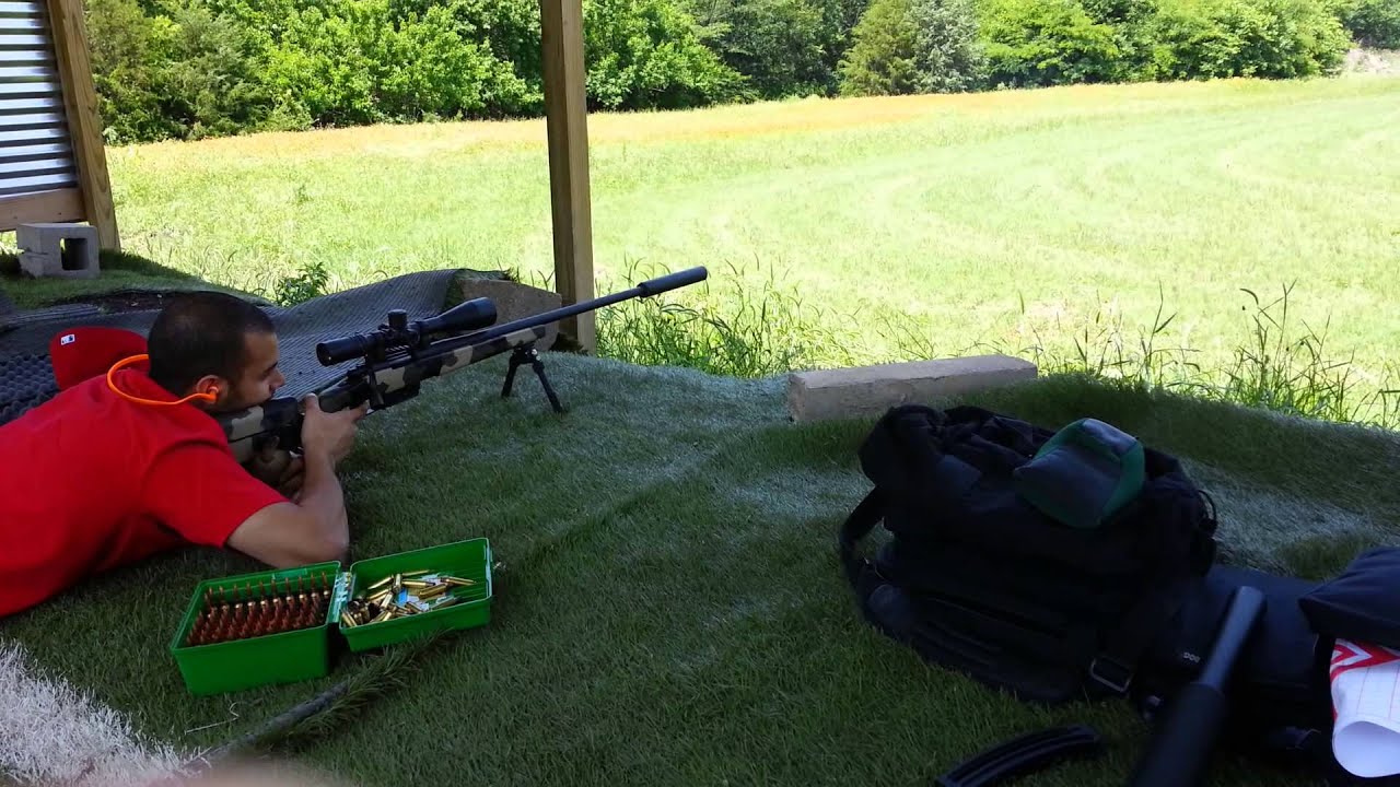 6.5 Creedmoor with Shark suppressor - YouTube