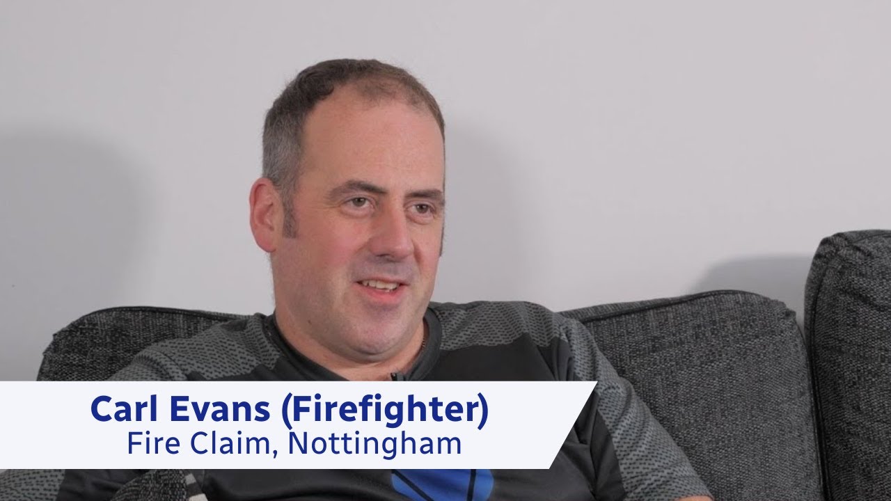 Fire insurance claim testimonial - Carl Evans, Fire Fighter - YouTube