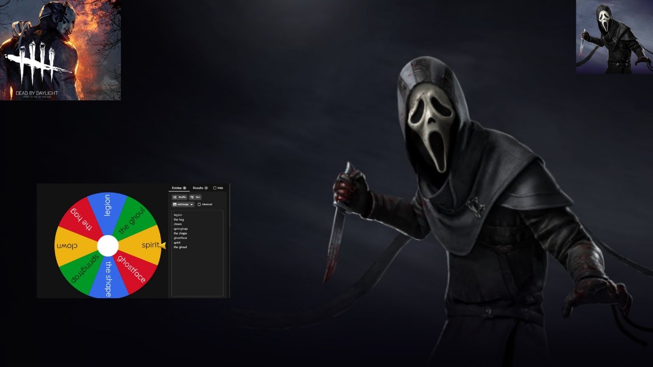 DBD But the wheel decides my killer (pt.2) - YouTube