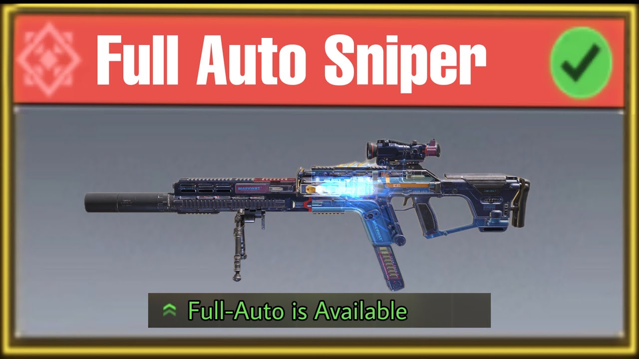 FULL AUTO SNIPER go BRRR BRRR - YouTube