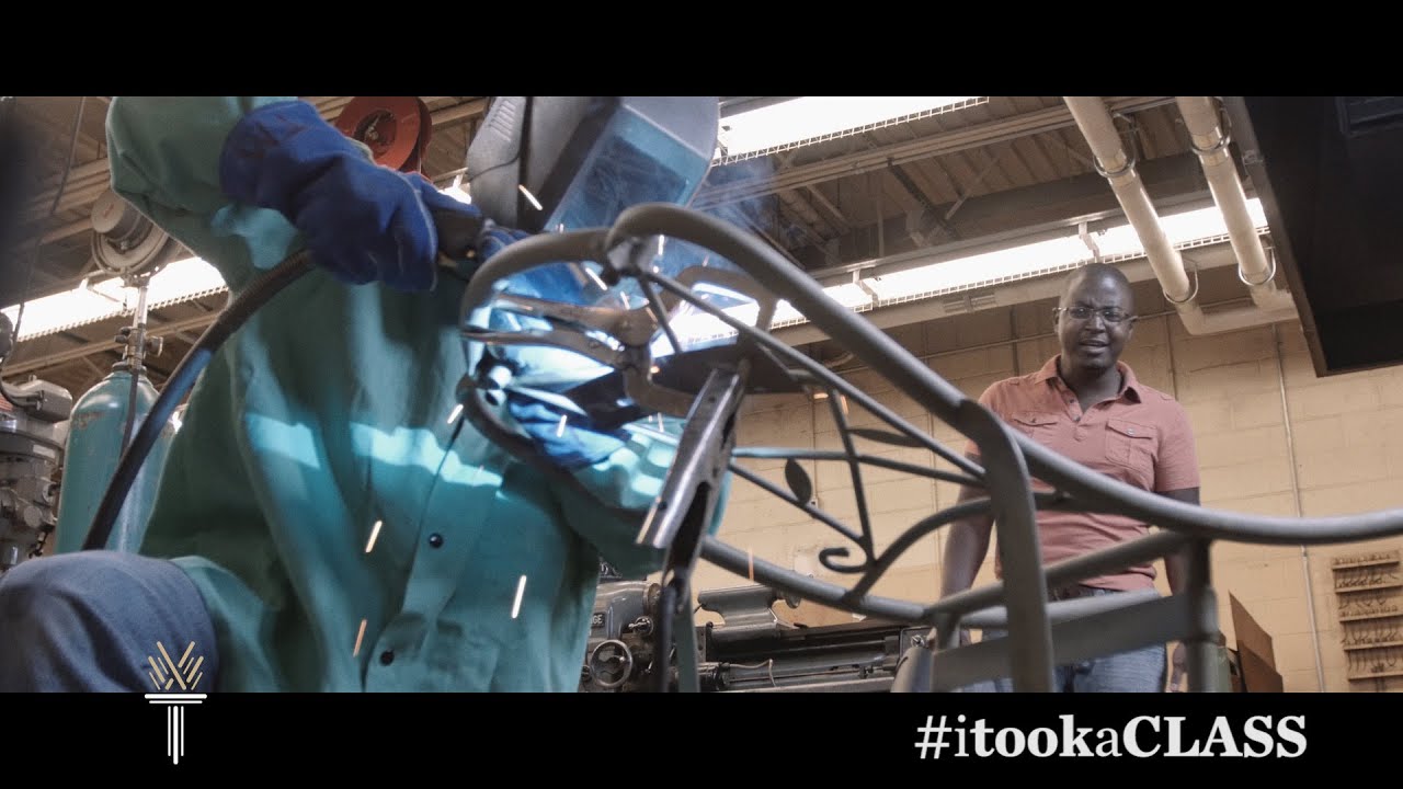 Wake Tech: #ITookACLASS - Welding - YouTube