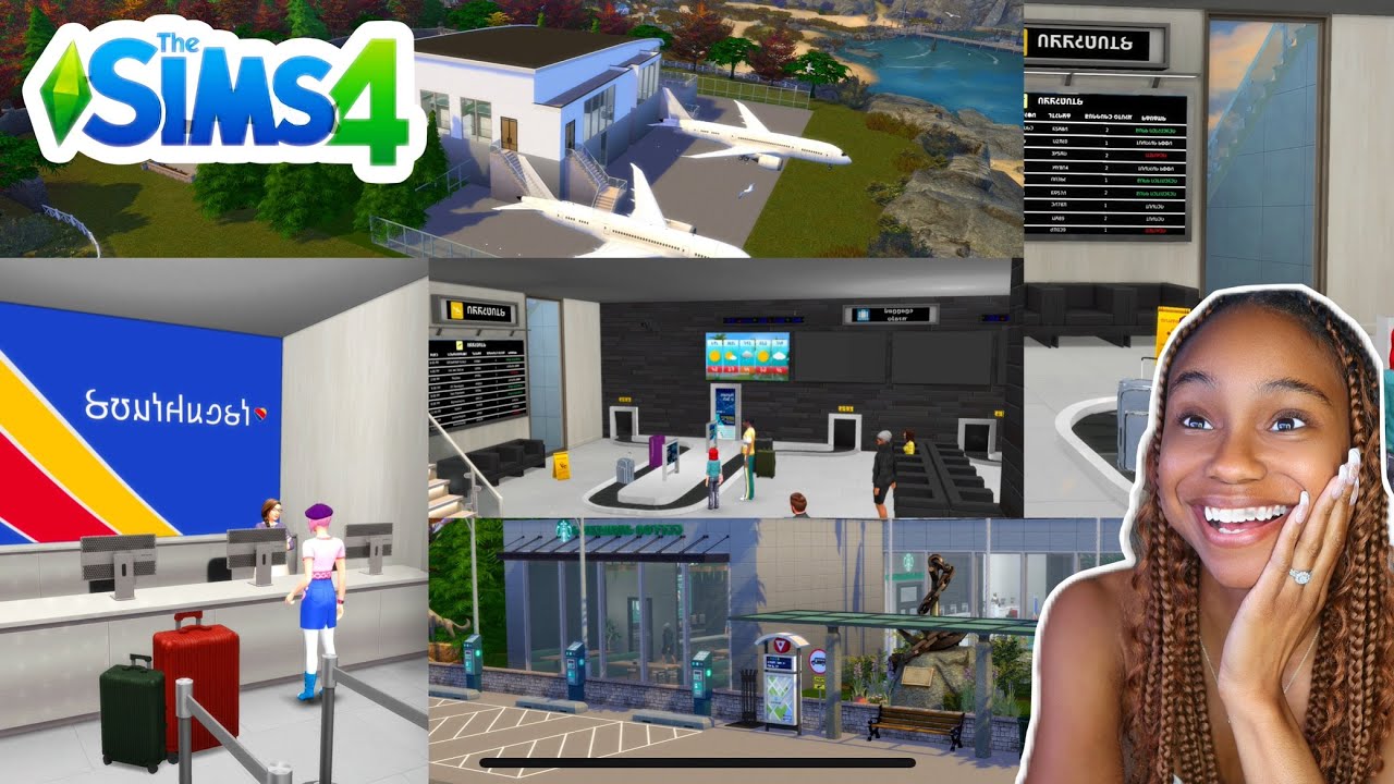 Theres Finally a Airport In The Sims 4 ️ ! Free DL Available NOW ...