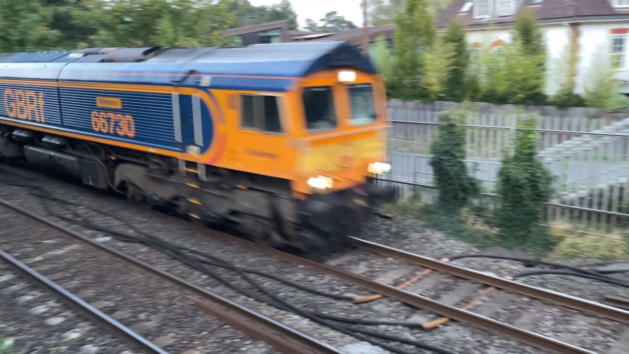 Class 66 | 66730 ‘Whitemoor’ | Light Engine | GB Railfreight - YouTube