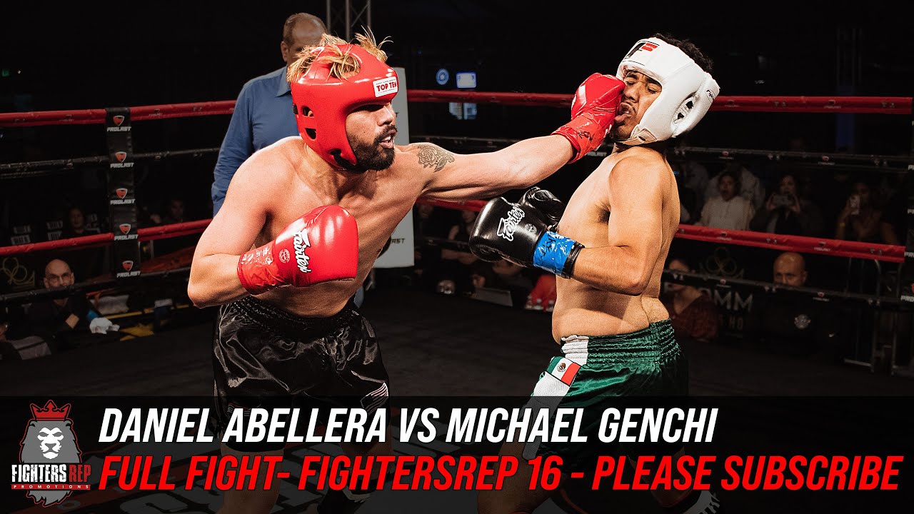 Daniel Abellera vs Michael Genchi | Full Fight - FightersRep 16 - YouTube
