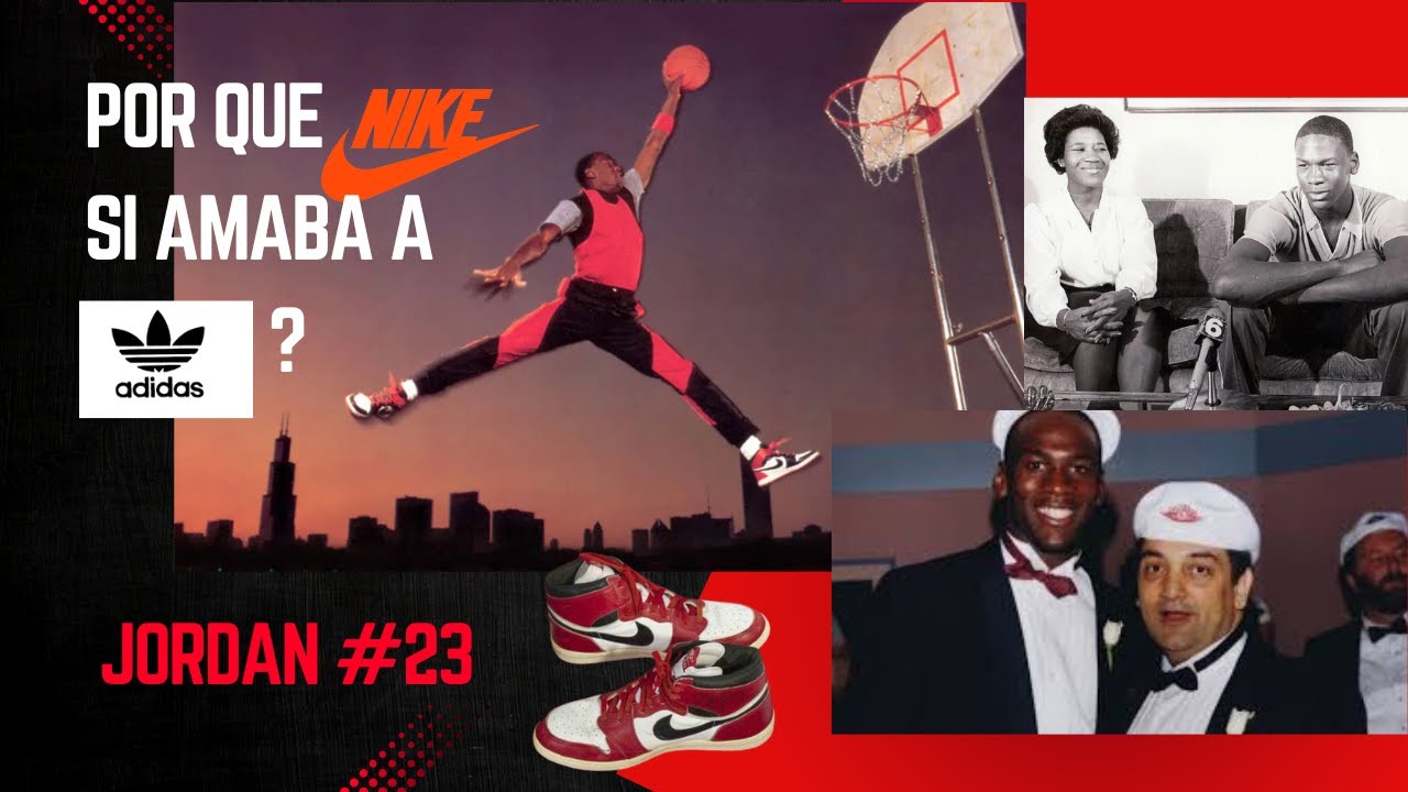 Porqué JORDAN eligió NIKE si amaba a ADIDAS?? #nike #jordan #adidas # ...