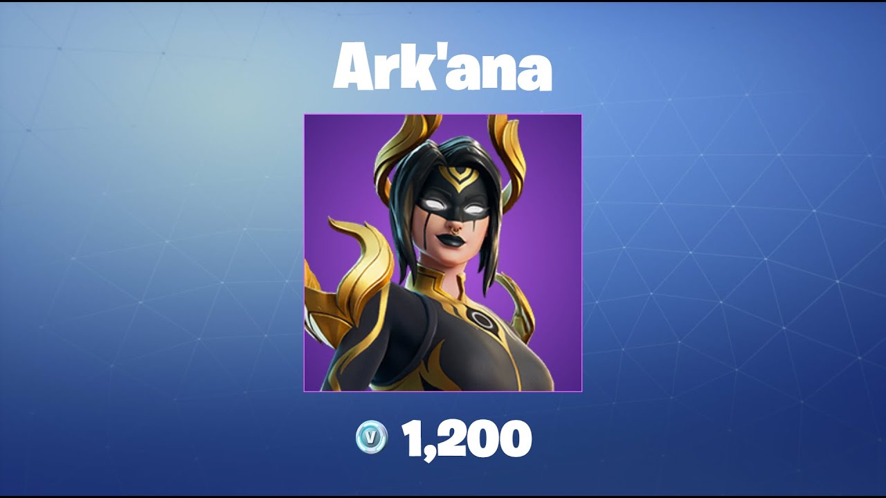 Ark'ana | Fortnite Outfit/Skin - YouTube
