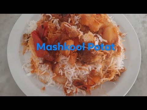 MASHKOOL POTAT || MASHKOOL VEGETABLES || ARABIC DISH || DHING CHANNEL ...