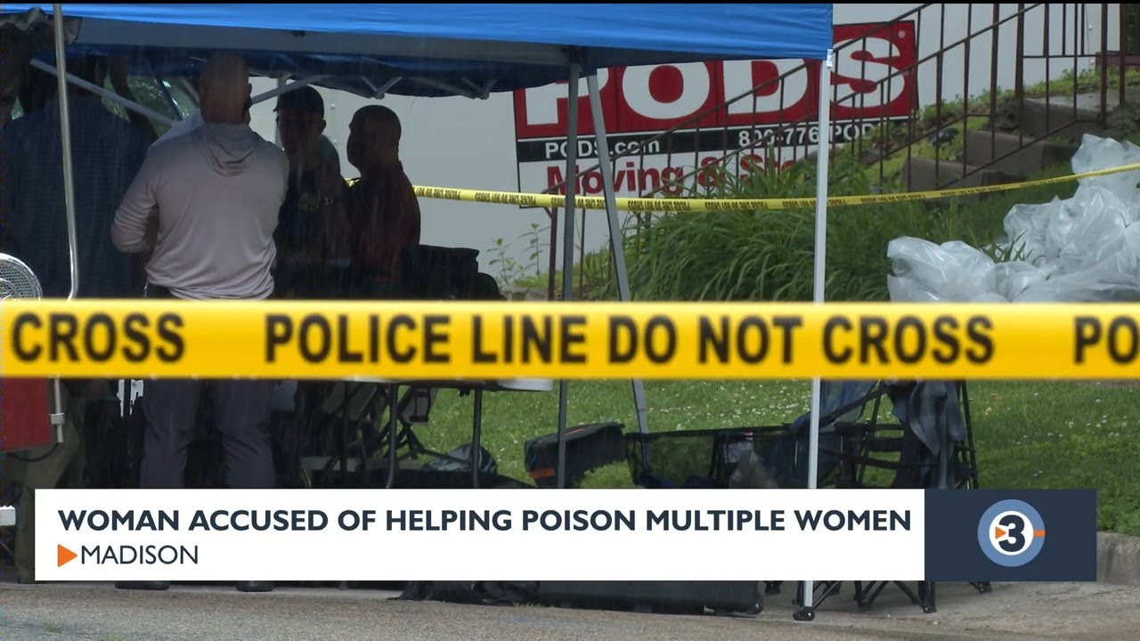 Woman accused of helping poison multiple women - YouTube