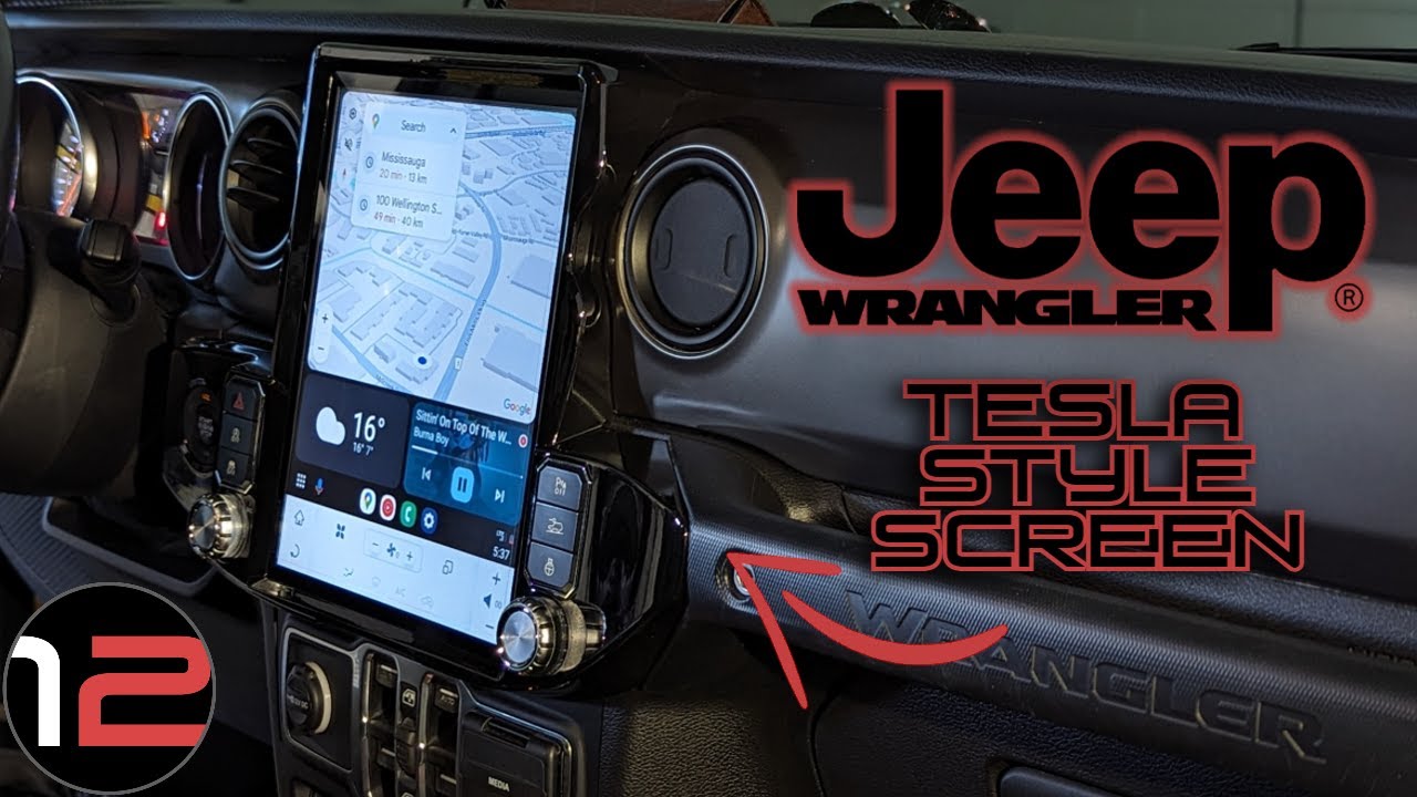 Workshop 12 || 13.3" Tesla Style Screen || Jeep Wrangler || Jeep ...