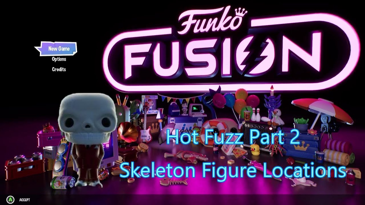Skeleton Figure Locations - Hot Fuzz Part 2 - Rumble In The Ruin Funko ...