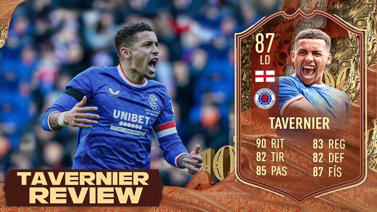 ¡LA CABRA ESTÁ DE REGRESO! 😍🐐 87 JAMES TAVERNIER FIFA 23 FUT CENTURION ...