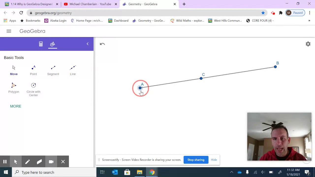 Geometry Lesson 12: Using GeoGebra - The Basics - YouTube