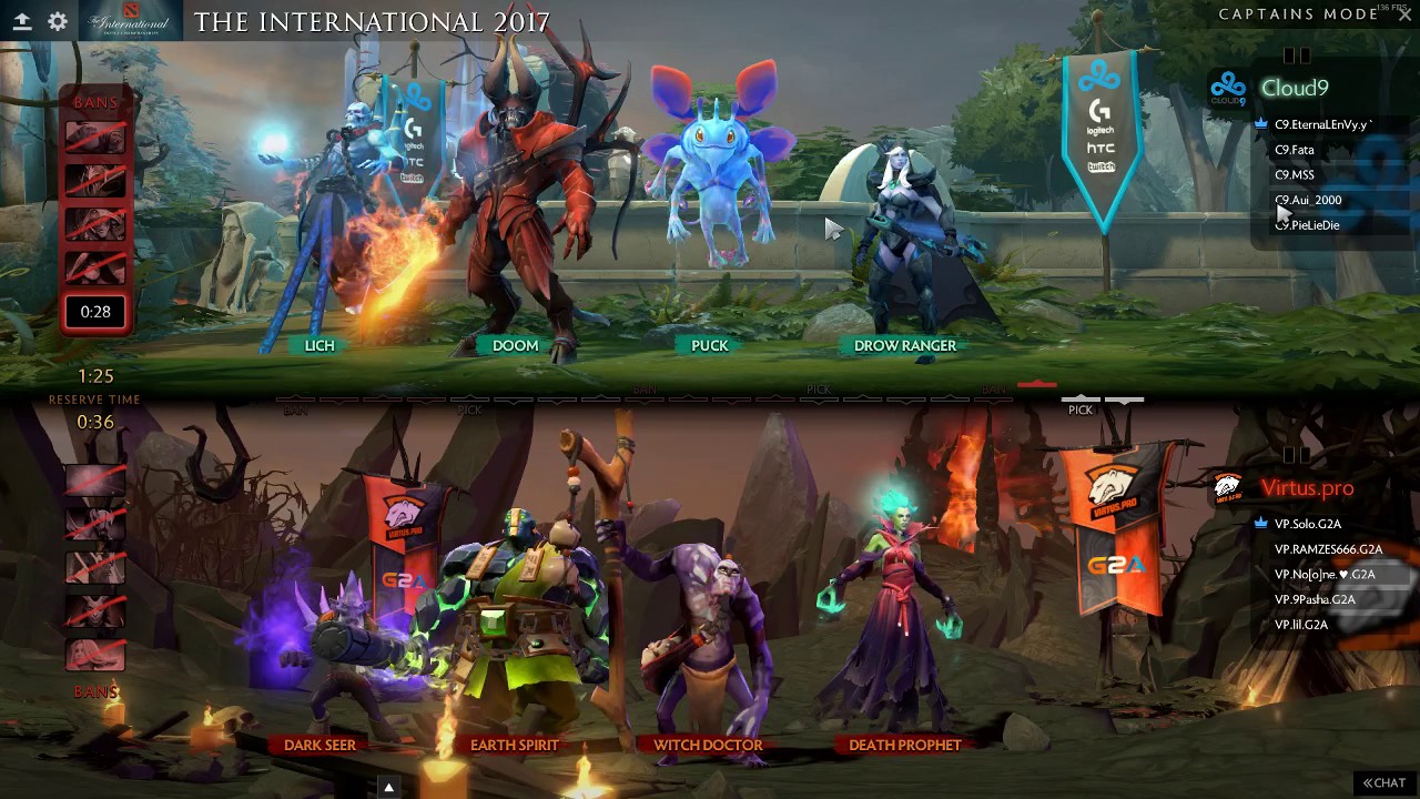 TI7 C9 vs VP Game 1 Draft Analysis - YouTube