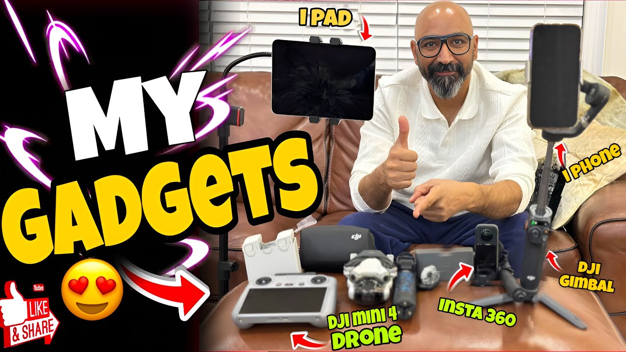 My Gadgets for making my videos - YouTube