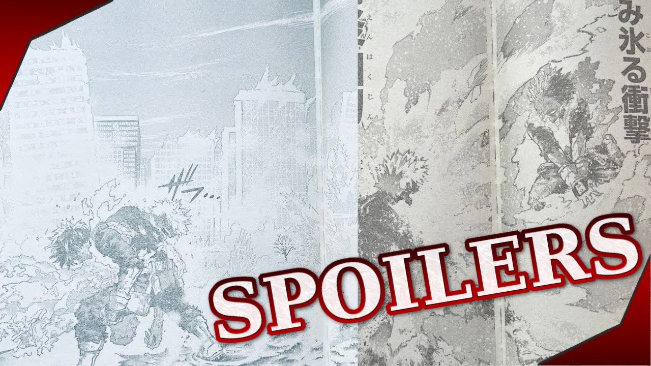 MY HERO ACADEMIA CHAPTER 352 SPOILER LEAKS TODOROKI VS DABI INSANE ...