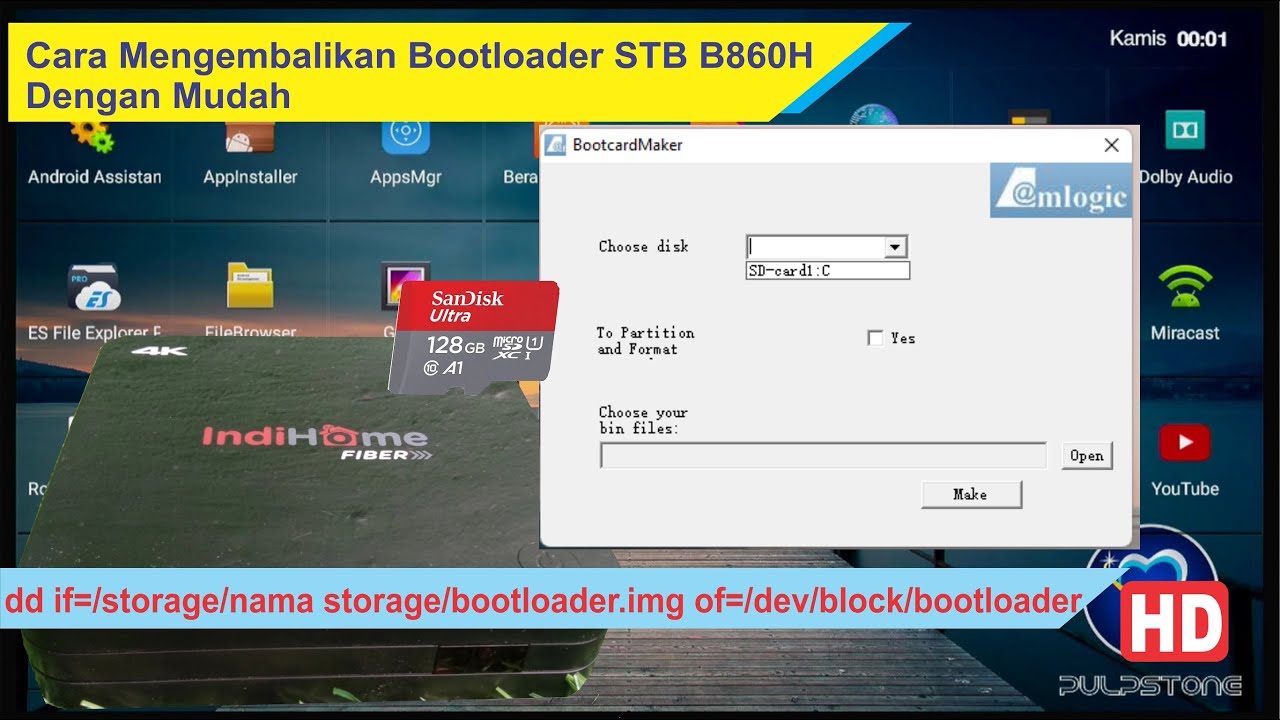 Cara Mengembalikan Bootloader STB B860H Dengan Mudah - YouTube
