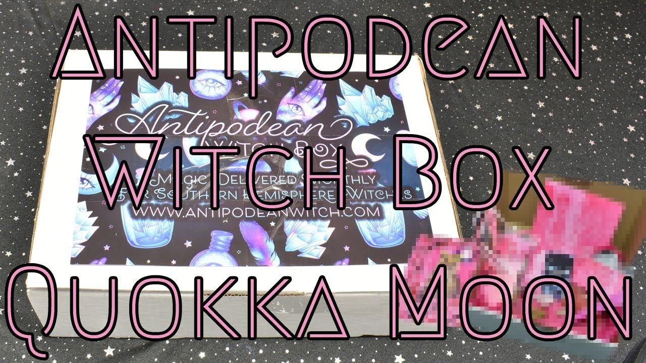 Antipodean Witch Box Unboxing | Quokka Moon - YouTube
