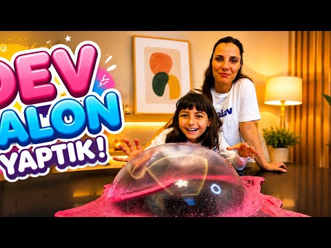 ANNE KIZ SLİME CHALLENGE YAPIYORUZ. BOL KAHKAHALI!