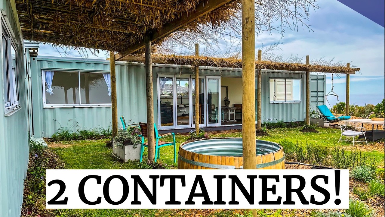 2 unit Shipping Container Home Airbnb // Mountain Magic Container Full ...