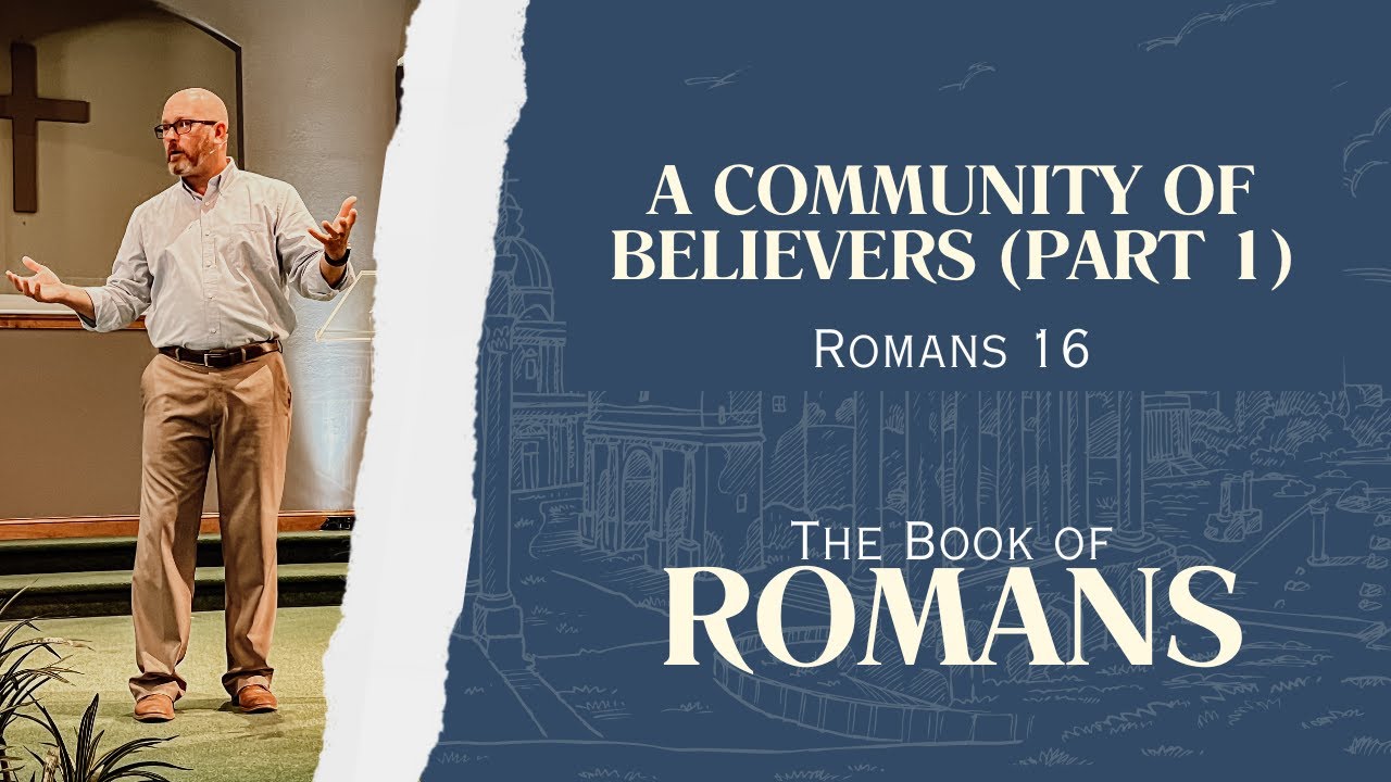 A Community of Believers (Part 1) | Pastor Chris Jenkins | July 21 ...