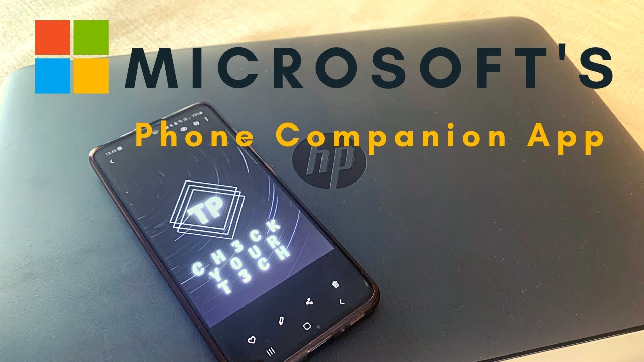 Phone companion app for windows 10 - YouTube