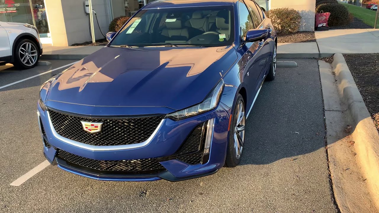 2020 CT5 Sport Wave Blue - YouTube