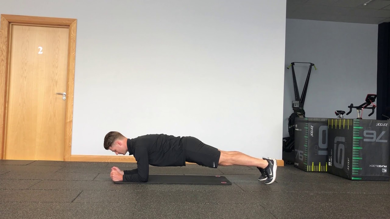 Front Plank Set Up - YouTube