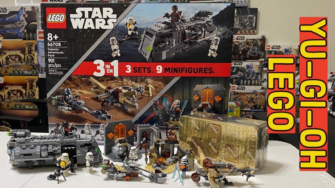 Lego Star Wars 66708 Galactic Adventures and YUGIOH 2022 Tin! - YouTube