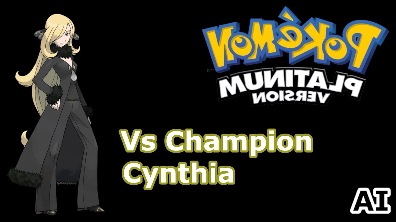 Pokémon Diamond, Pearl & Platinum - Champion Cynthia Battle Music but ...