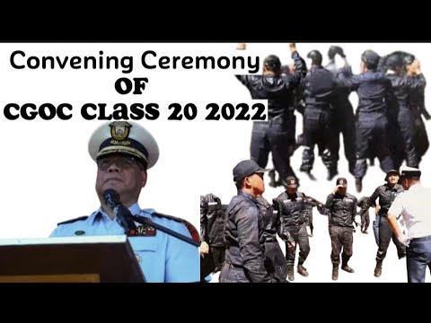 Convening Ceremony of CGOC Class 20 2022 - YouTube