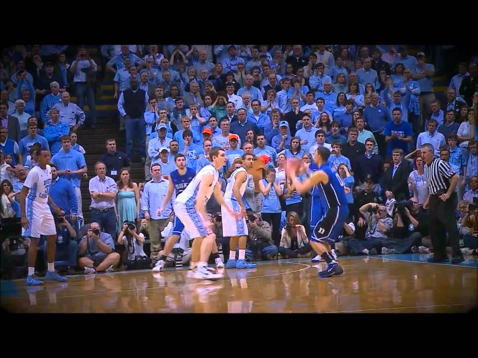 Duke Comeback vs UNC - Austin Rivers Buzzer Beater - YouTube