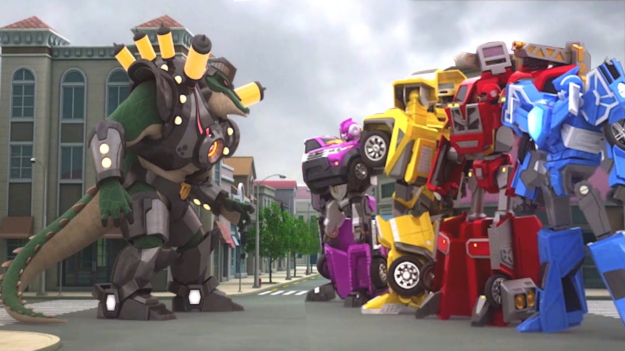 Miniforce in Hindi |🤖Ravenous Croaker Pt. 2🤖|Animated Series For Kids # ...