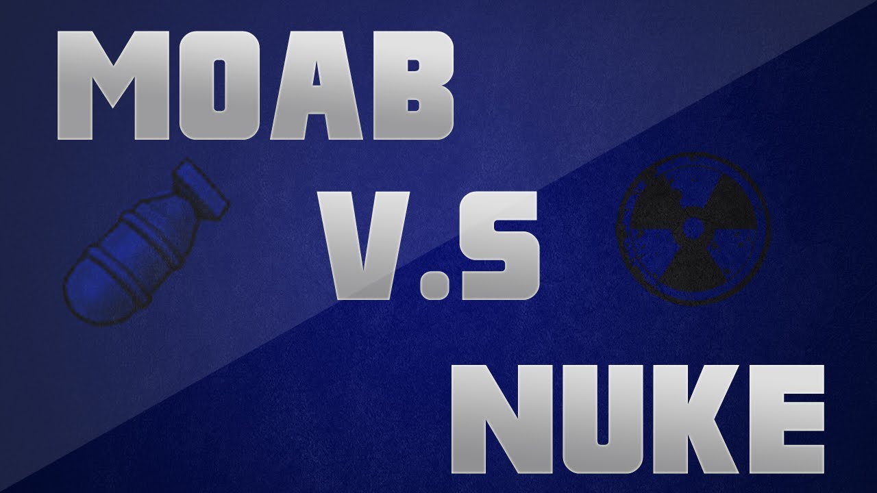 MW2: MOAB Vs. Nuke - YouTube