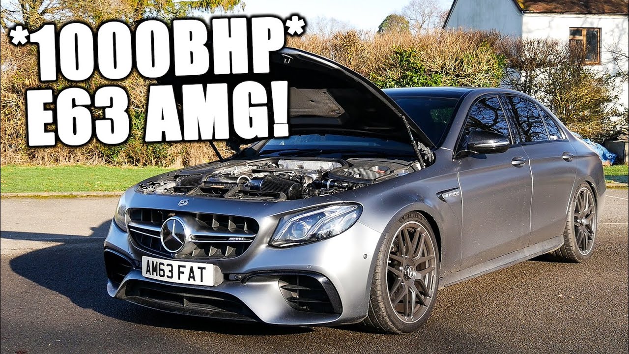 This *1000BHP* E63 AMG is SCARY FAST!! - YouTube