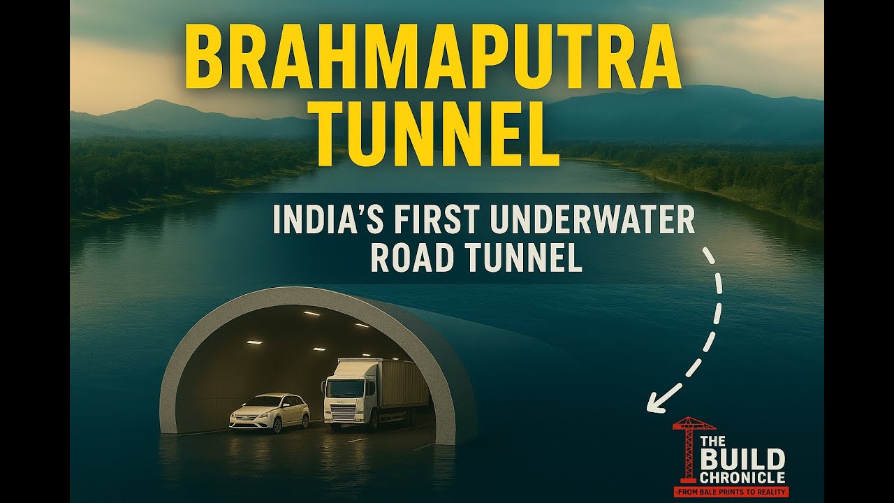 Brahmaputra Tunnel Project: India’s First Underwater Road Tunnel ...