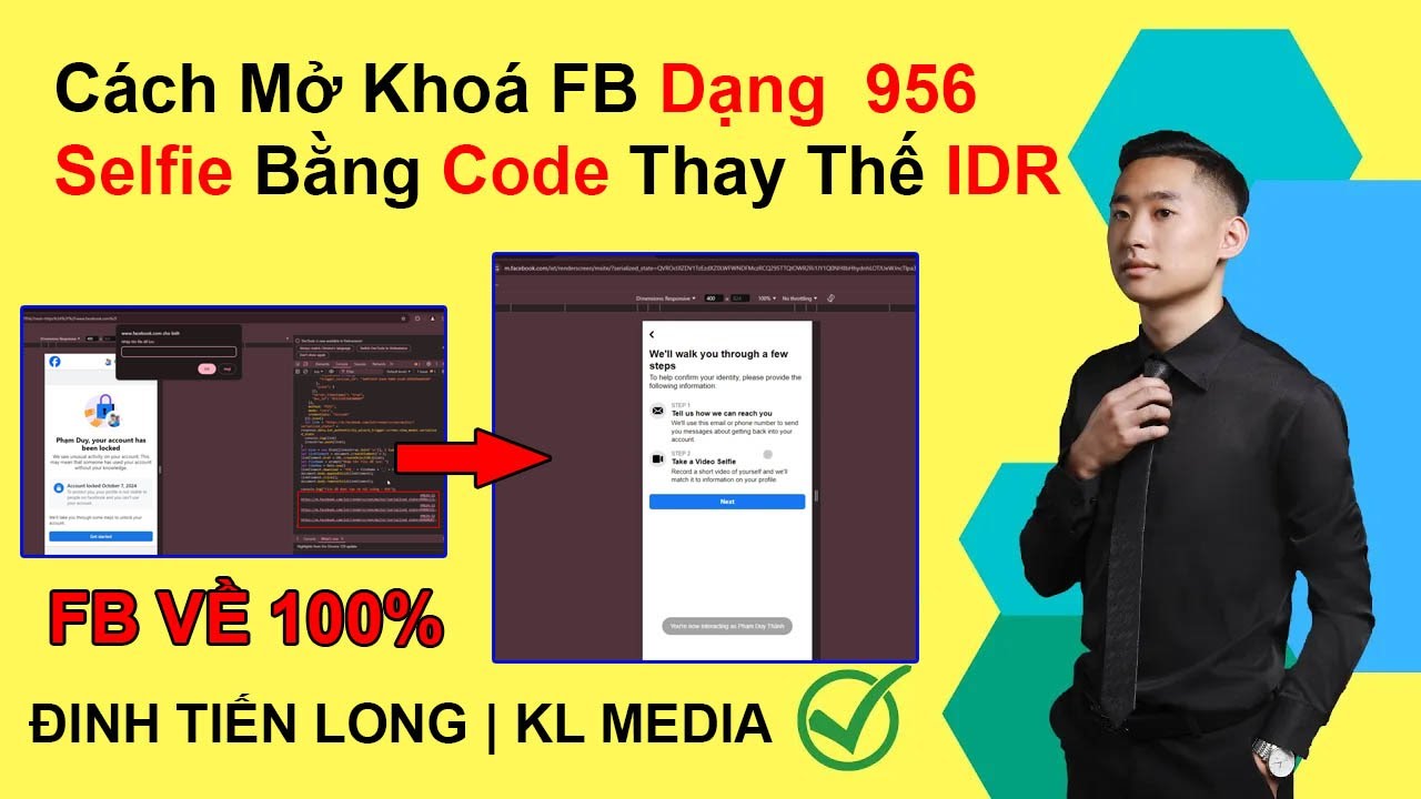 Cách Mở Khoá FB Dạng 956 Selfie Bằng Code Thay Thế Idr Tut Mới Nhất ...