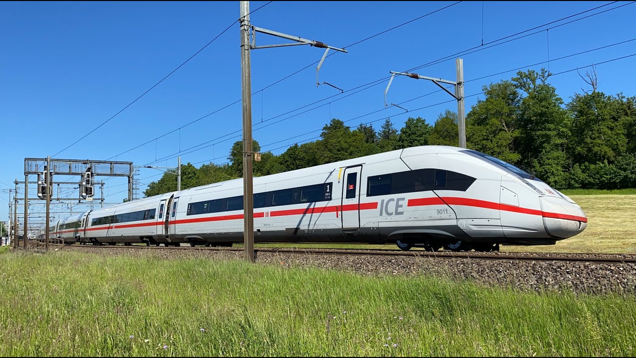 Deutsche Bahn ICE 1271 Hamburg-Altona - Chur - YouTube
